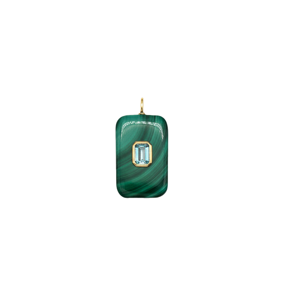 Malachite Gemstone Inlay Medallion – Bonnie Jennifer