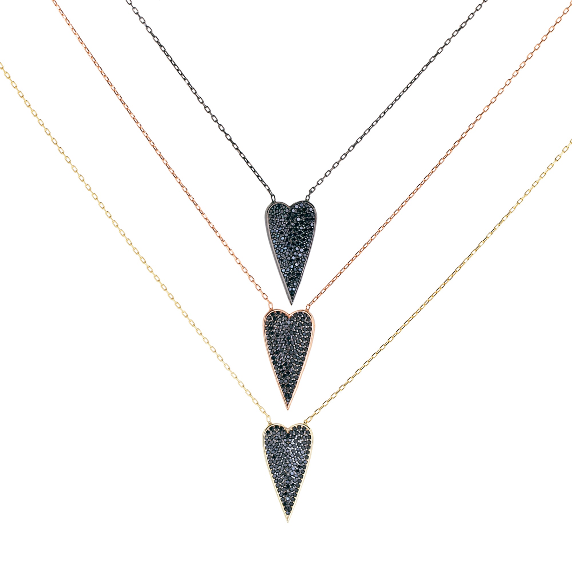Petite Dagger Heart Necklace – Bonnie Jennifer